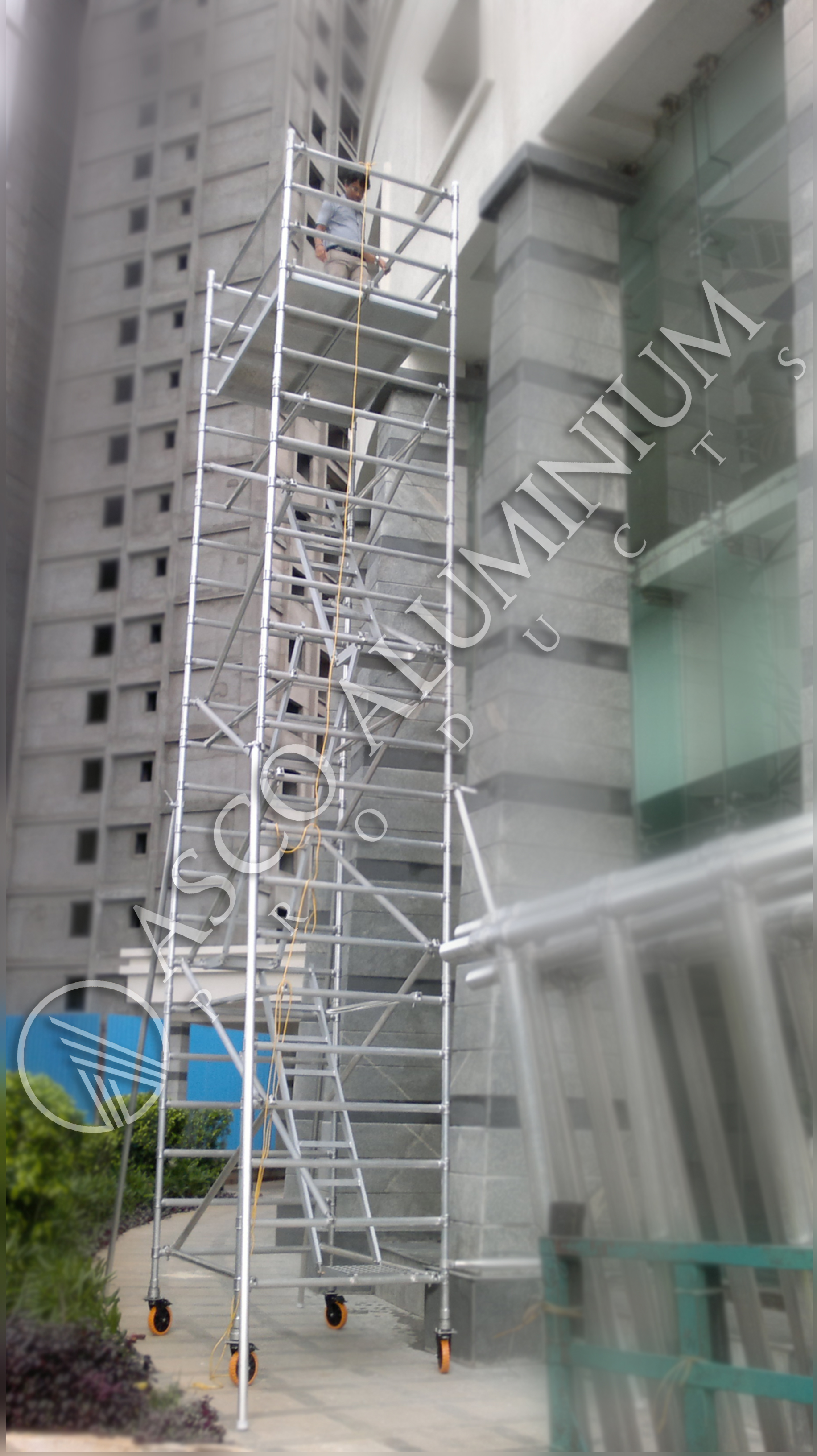Aluminium Ladders in, Scaffolding Ladders in Hyderabad, Aluminium Tower ...